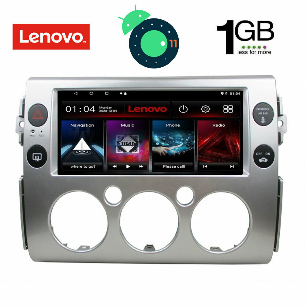 Lenovo LVA 3717_GPS Ηχοσύστημα Αυτοκινήτου για Toyota FJ Cruiser 2007 ...
