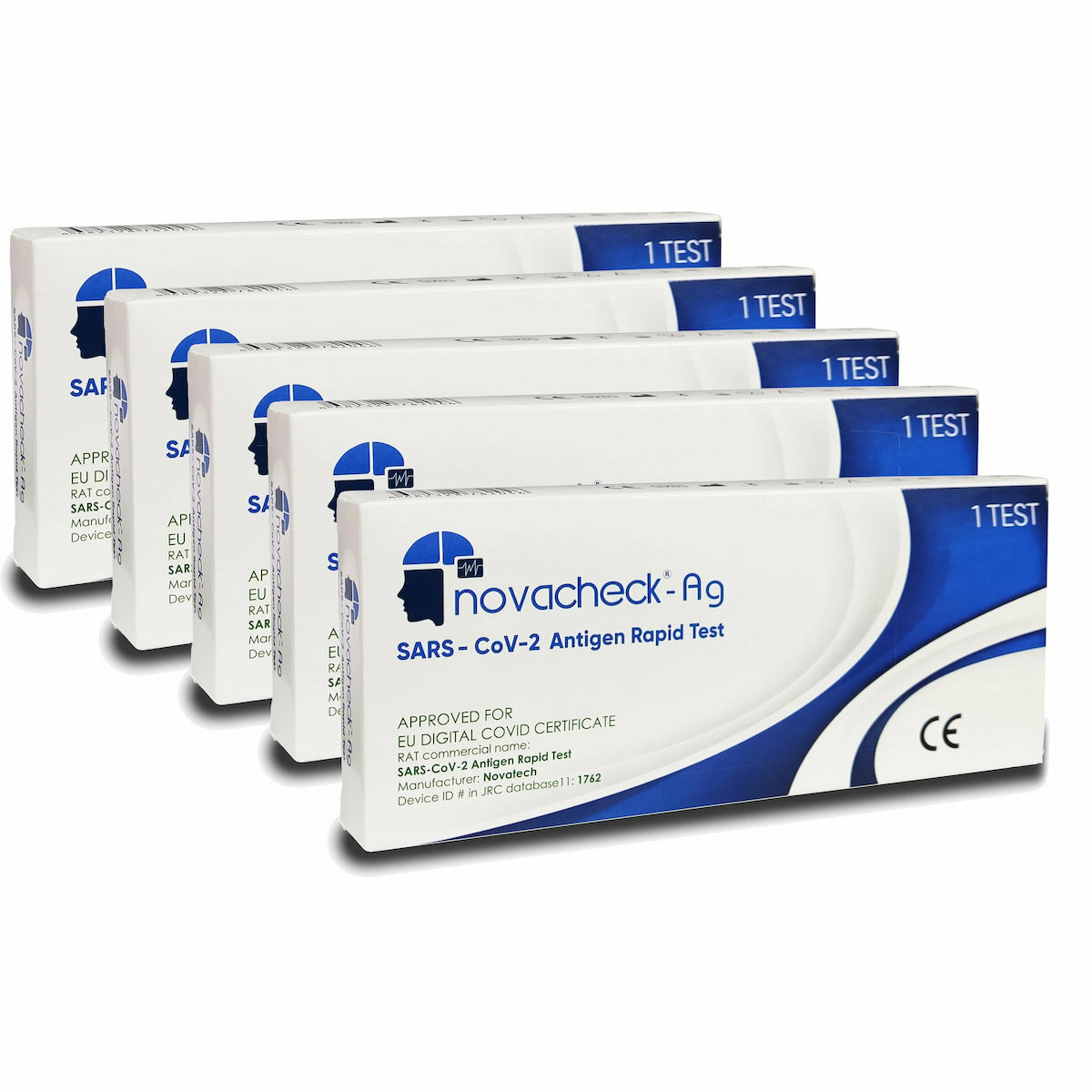 Novacheck Sars CoV-2 Covid-19 Antigen Rapid Test 5τμχ Διαγνωστικό Τεστ ...