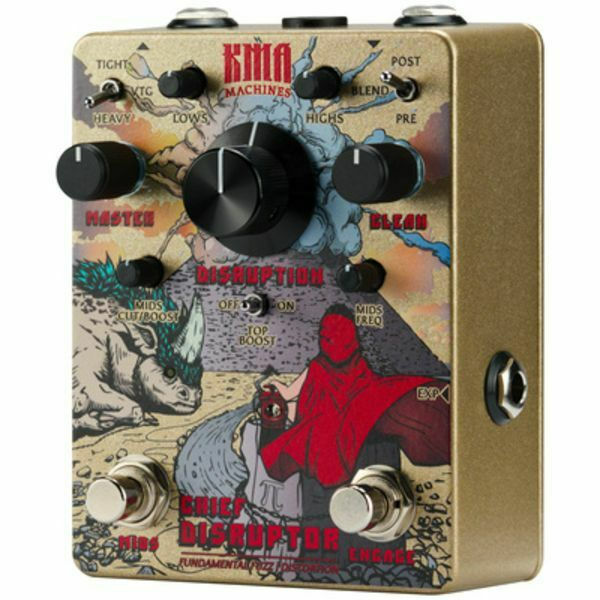 KMA Audio Machines Πετάλι Distortion / Fuzz Ηλεκτρικού Μπάσου Chief ...