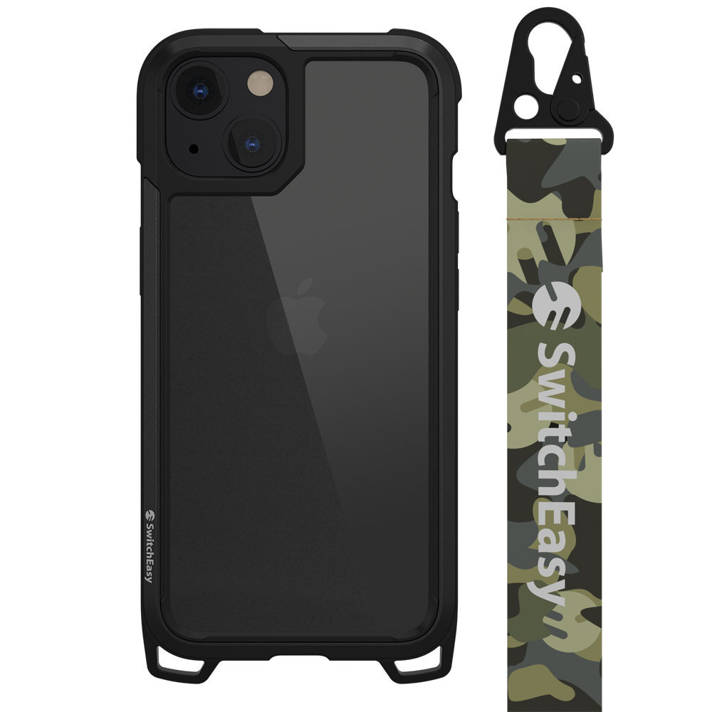 SwitchEasy Odyssey Sport Utility Back Cover Πλαστικό με Λουράκι Ανθεκτική Camo (iPhone 13 ...