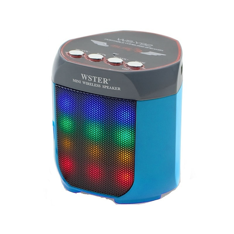 WSTER WS-Y92 Ηχείο Bluetooth με Ραδιόφωνο Sky Blue | Skroutz.gr