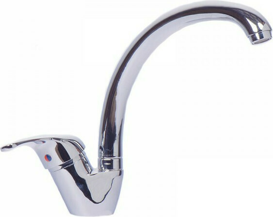 Indomix 000.230.1339 Μπαταρία Κουζίνας Πάγκου Ασημί | Skroutz.gr