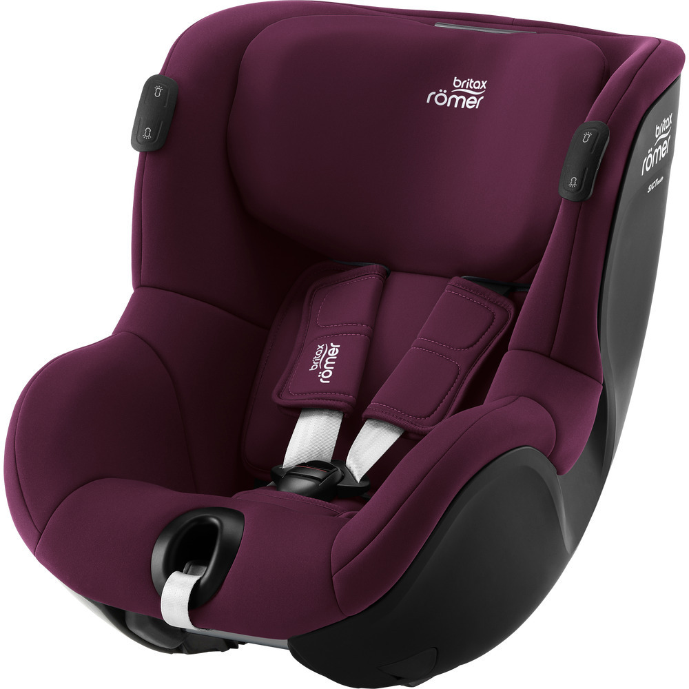 Britax Romer Καθισματάκι Αυτοκινήτου Dualfix Burgundy Red 0-18 kg ...