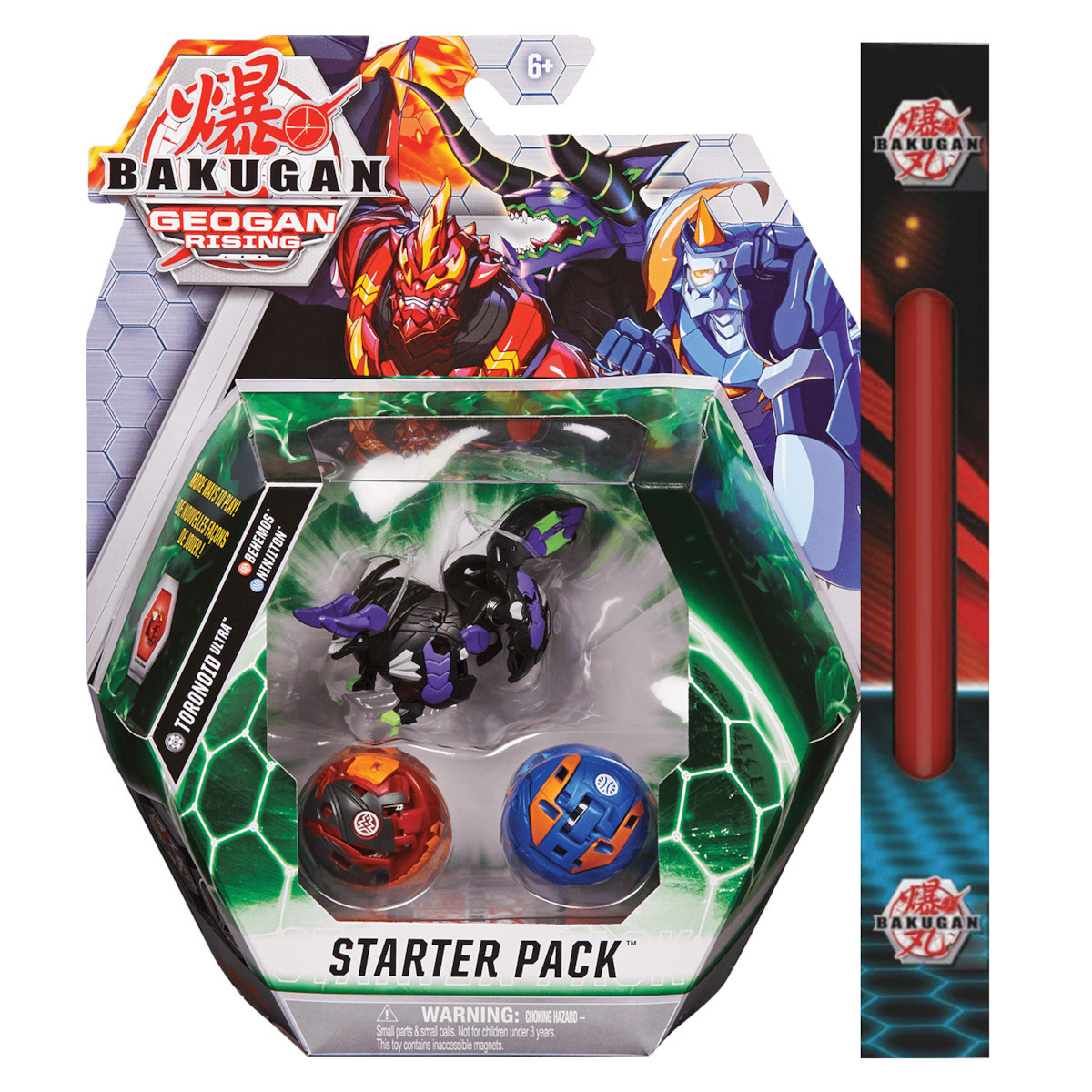 Παιχνιδολαμπάδα Bakugan Geogan Rising: Toronoid Ultra, Behemos ...