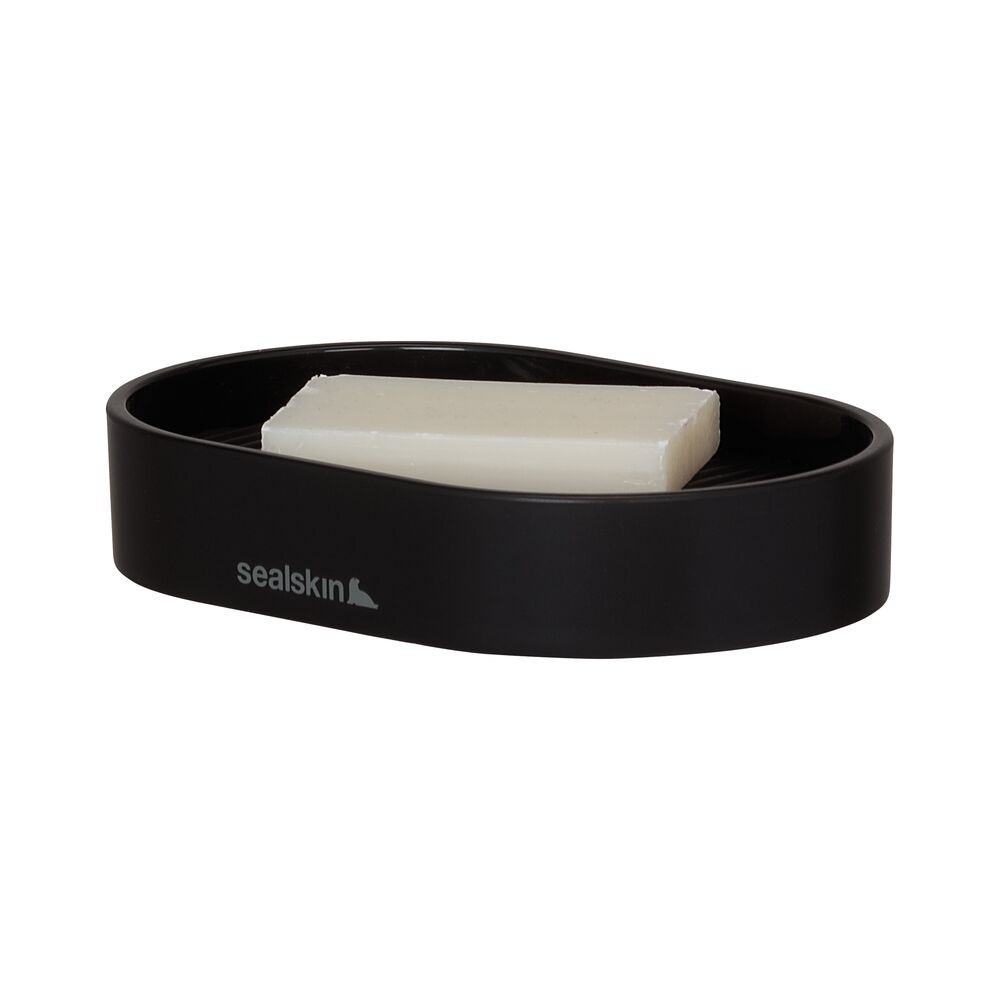 Sealskin Brave 800025 Σαπουνοθήκη Επιτραπέζια Πλαστική Black | Skroutz.gr
