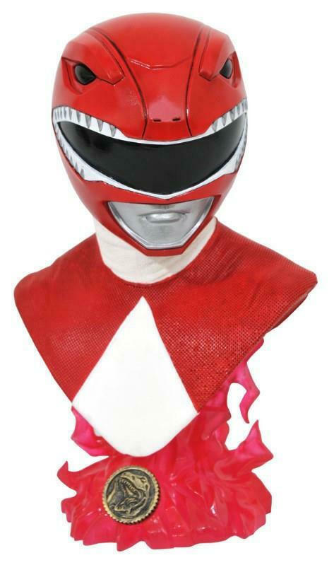 Diamond Select Toys Power Rangers Red Ranger Φιγούρα σε Κλίμακα 1:2 ...