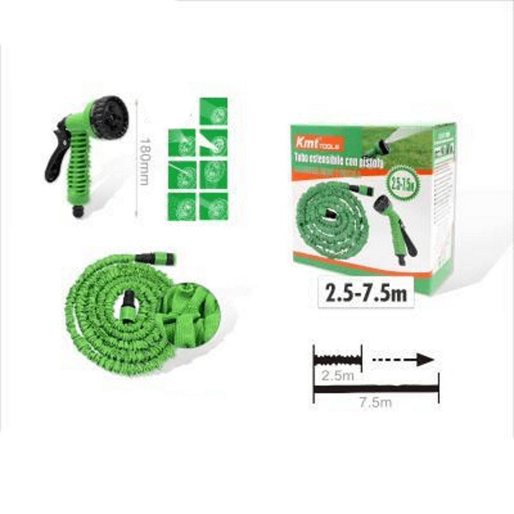 KMT Style Λάστιχο Ποτίσματος Σετ 7.5m | Skroutz.gr