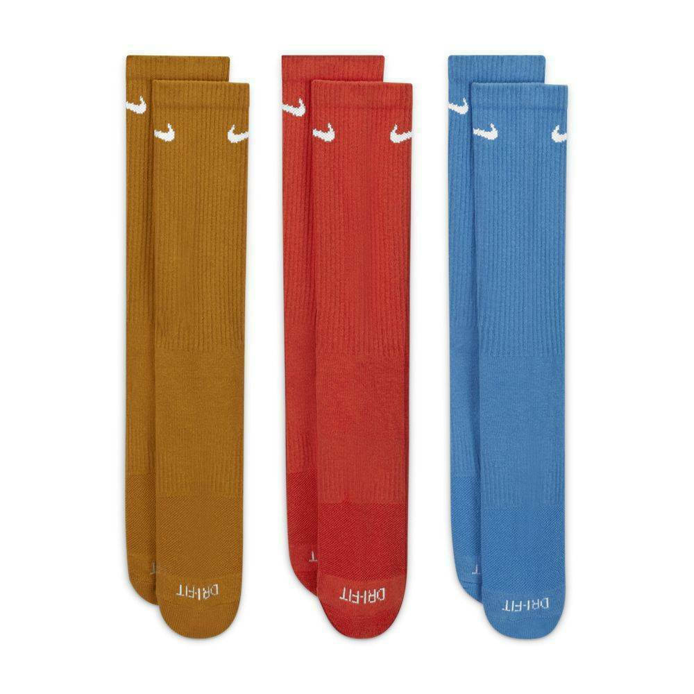 Nike Cushion 3 SX6888-918 Αθλητικές Κάλτσες Πολύχρωμες 3 Ζεύγη | Skroutz.gr