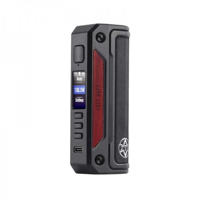 Lost Vape Box Mod Thelema Solo DNA 100C 100W Black / Calf Leather ...