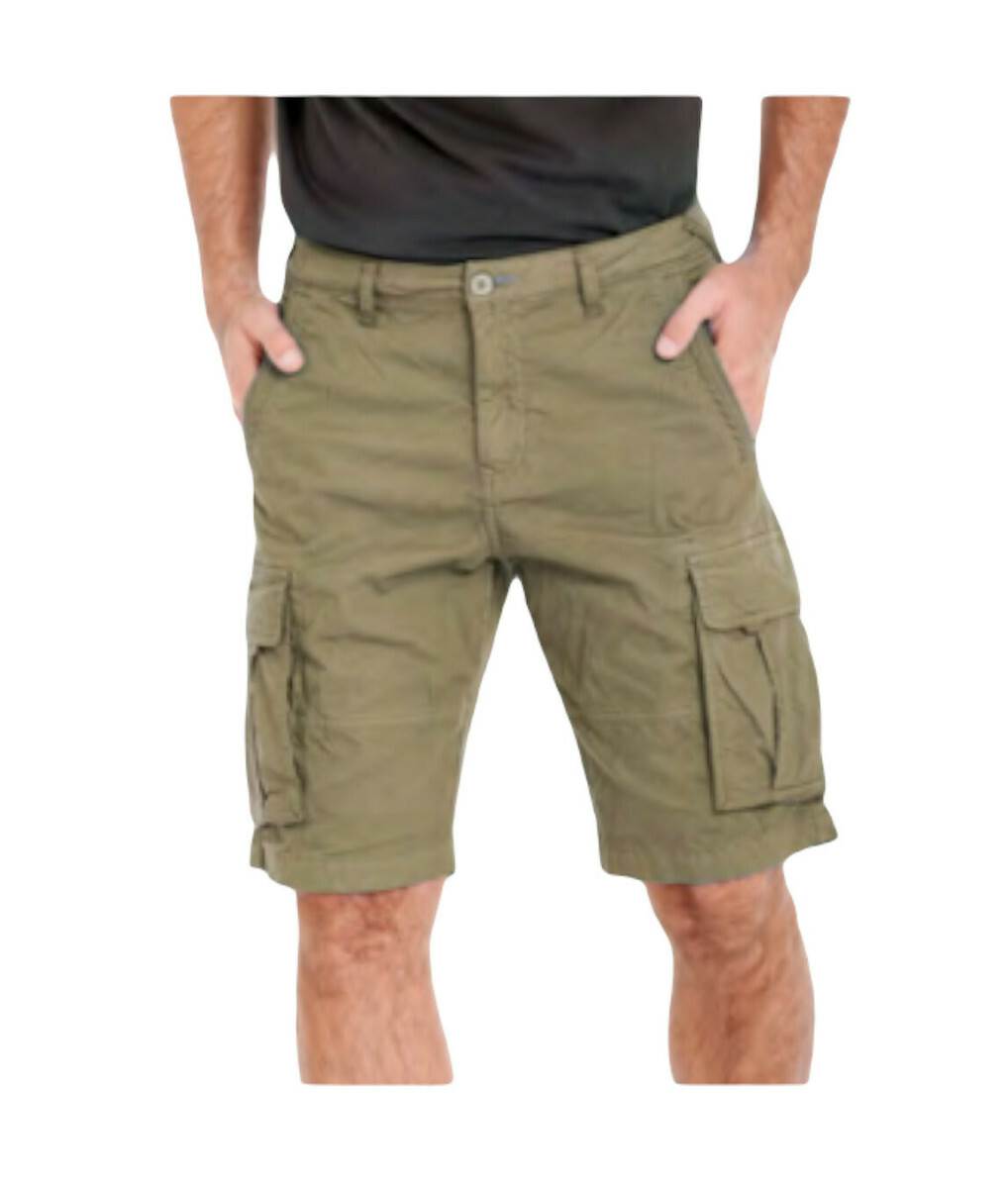Garage Fifty5 Gam005 230 03 Xaki GAM005-230-03 Ανδρική Βερμούδα Cargo ...