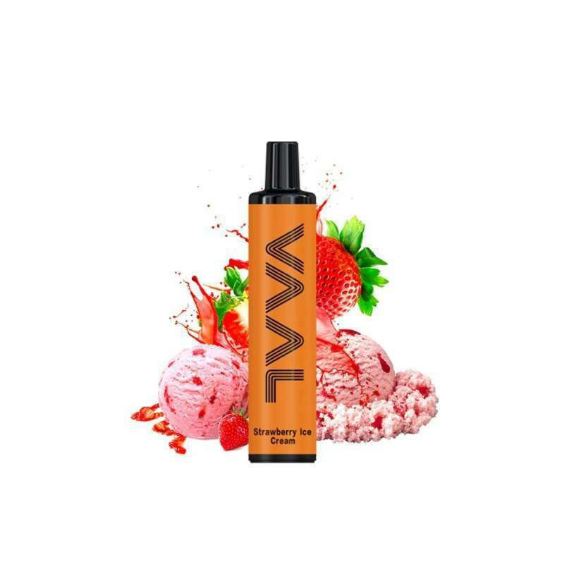 Vaal 500 Puffs Strawberry Ice Cream Disposable Pod Kit 2ml με ...