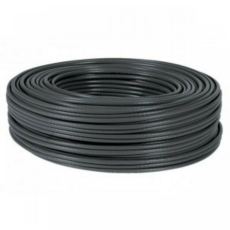 Jager U/UTP Cat.6 Καλώδιο Δικτύου Ethernet χωρίς ακροδέκτες 100m Μαύρο ...