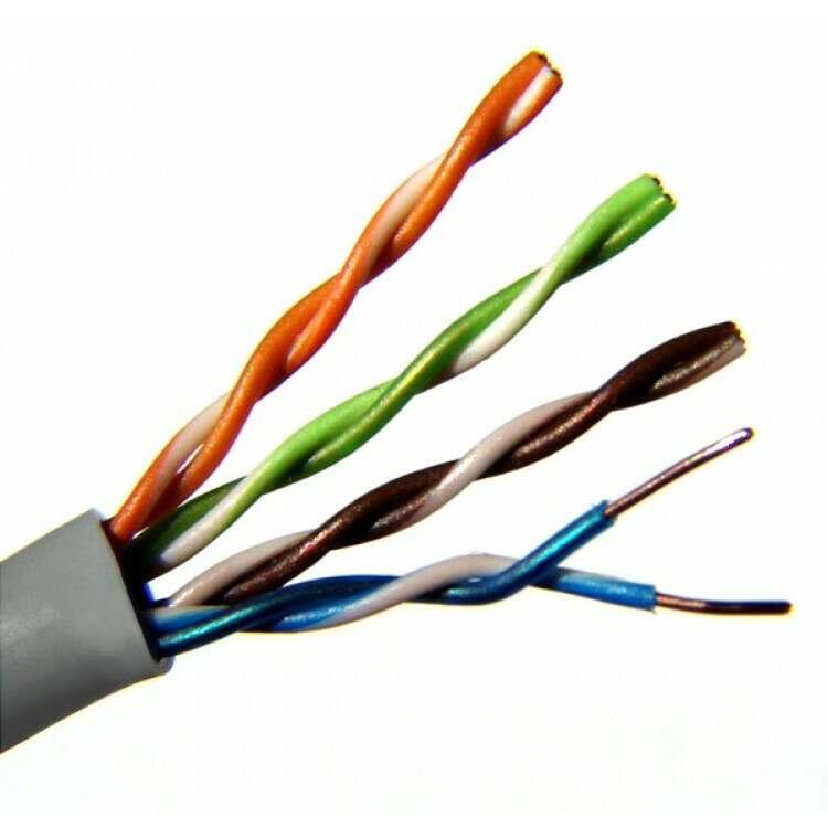 U/UTP Cat.6a Καλώδιο Δικτύου Ethernet χωρίς ακροδέκτες 305m Γκρι (UTP ...