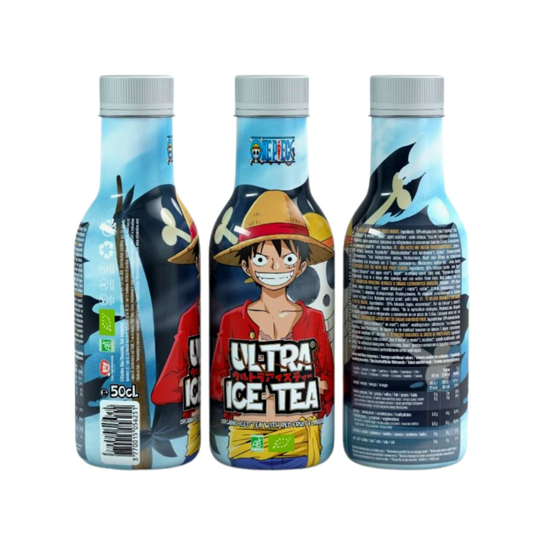 Ultra Ice Tea Monkey D. Luffy Ice Tea Κόκκινα Φρούτα Χωρίς Ανθρακικό ...