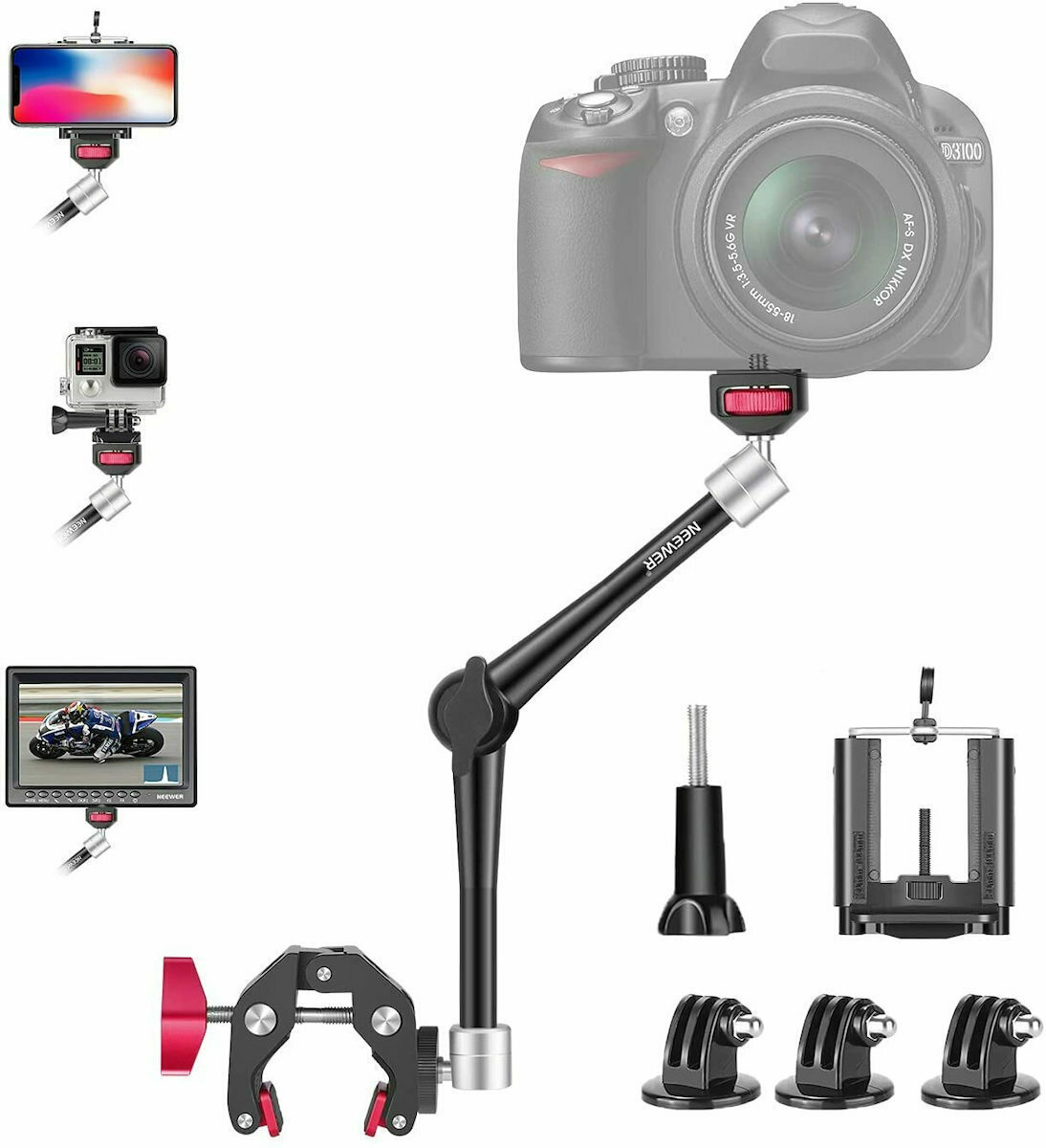 Neewer Adjustable Articulating Friction Magic Arm 90096372 | Skroutz.gr