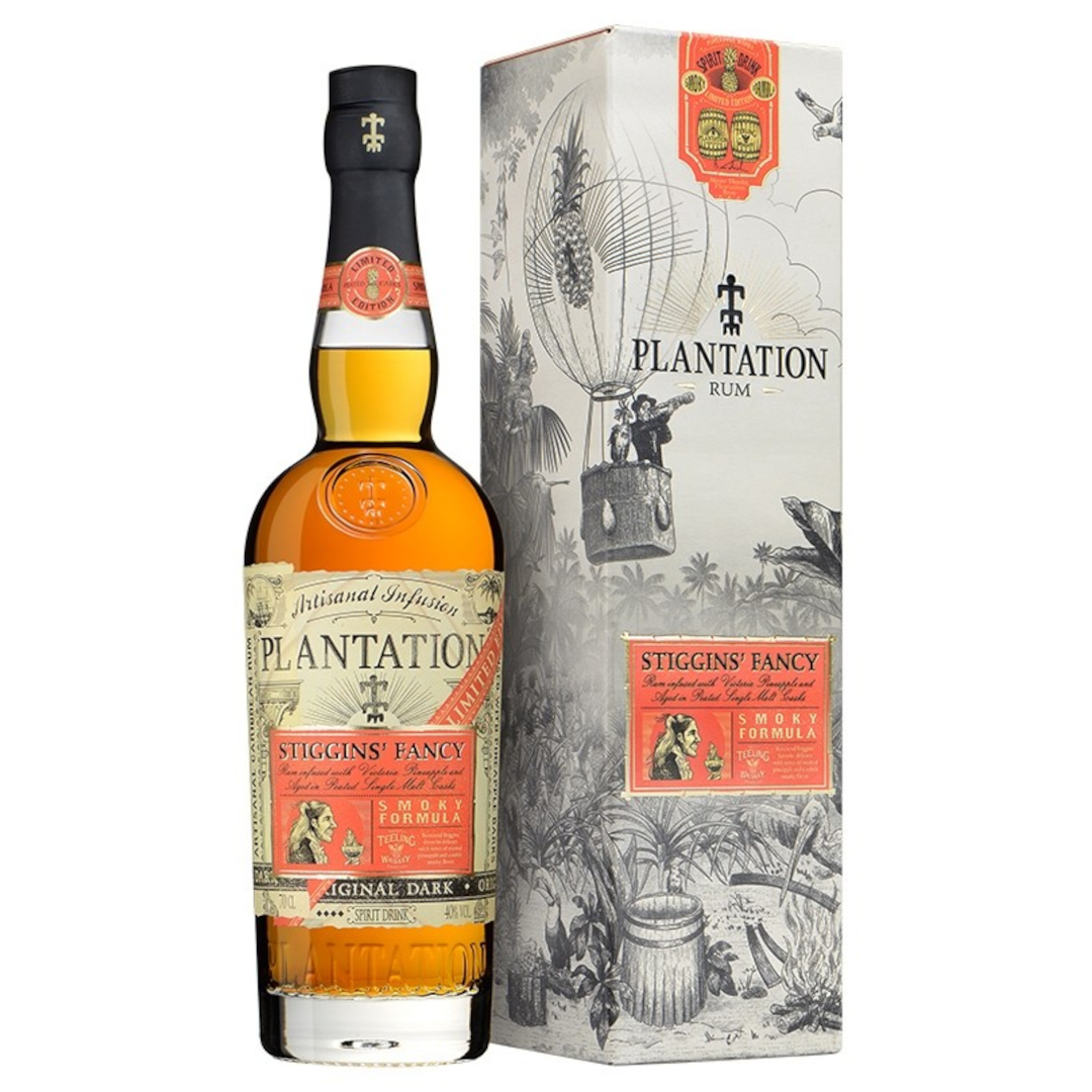 Plantation Rum Ρούμι Stiggins' Fancy σε Κουτί Pineapple Smoky Formula ...