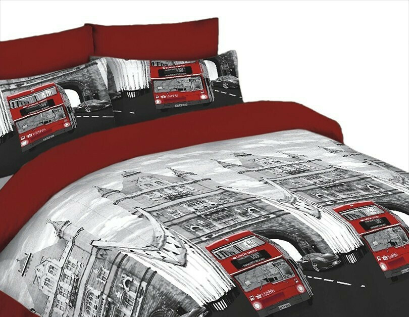 Cosmin Home Fashion Σετ Πάπλωμα Μονό με Μαξιλαροθήκη 160x240 London ...