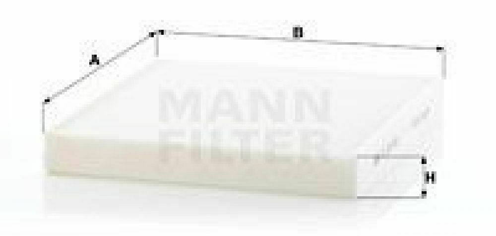 Mann Filter Φίλτρο Καμπίνας Frecious Audi A3 / Q2 / Q3 Seat Altea / Leon / Tarraco Skoda Karoq ...