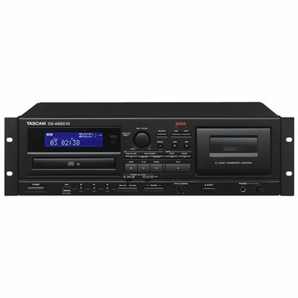 Tascam Επαγγελματικό Rack CD Player CD A580 V2 με Λειτουργία Εγγραφής ...