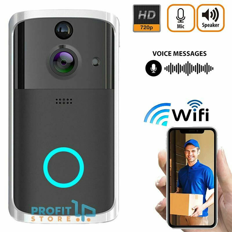 Ασύρματο Κουδούνι Πόρτας με Κάμερα και Wi-Fi G1-XSMART-M7 | Skroutz.gr