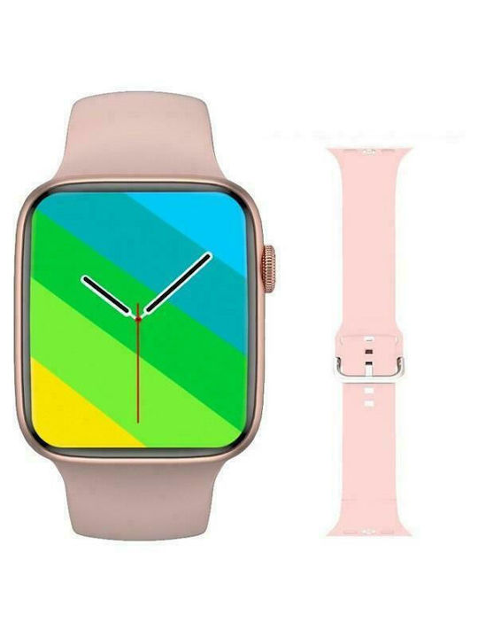 SW19 Pro Max Smartwatch με Παλμογράφο (Ροζ) | Skroutz.gr