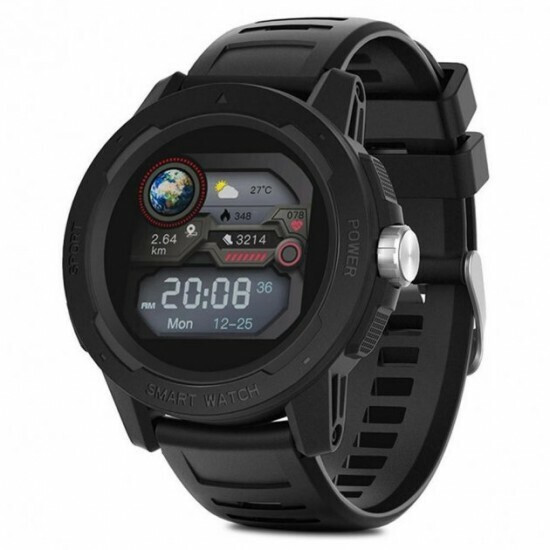North Edge Mars 2 45mm Smartwatch με Παλμογράφο (Μαύρο) | Skroutz.gr