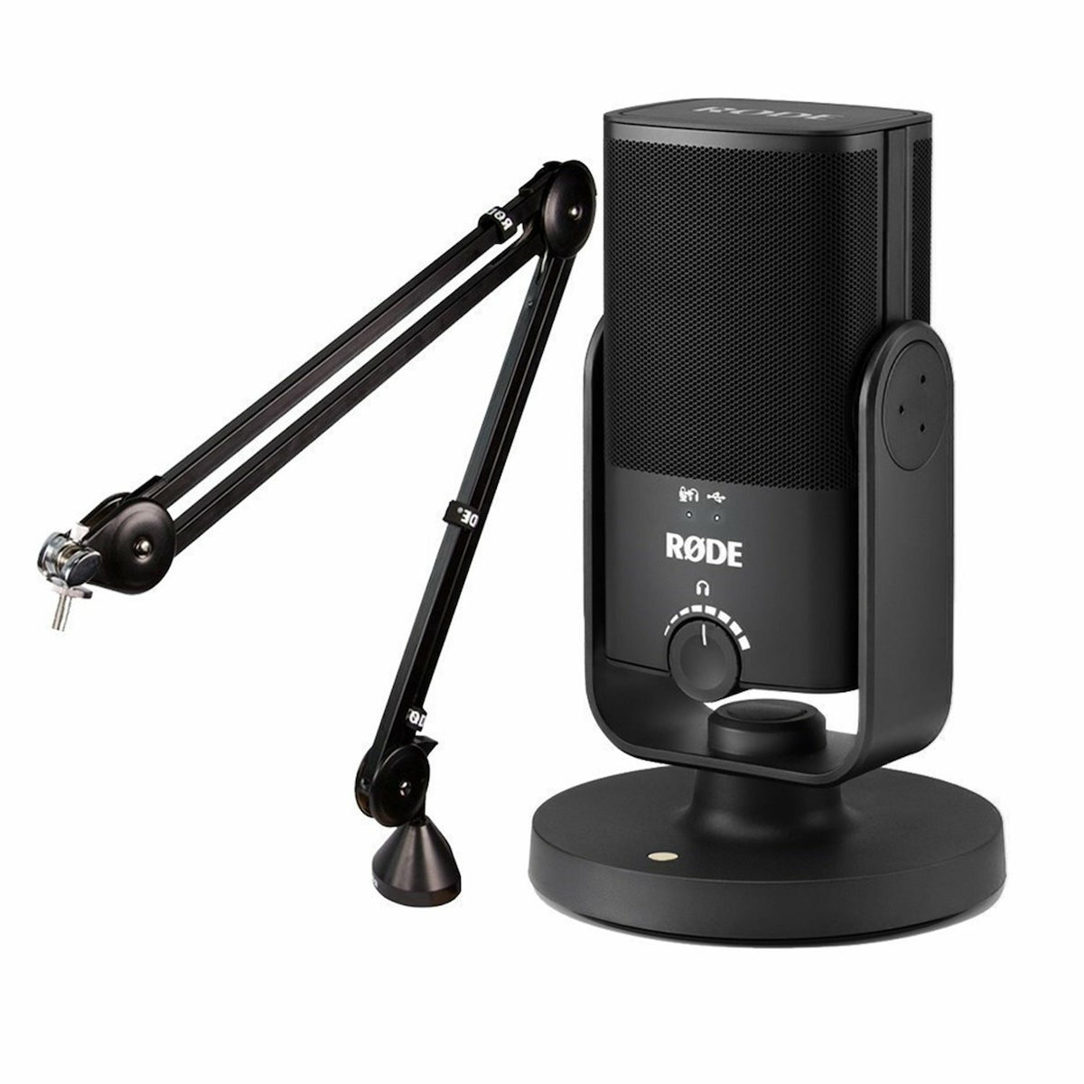 Rode NT-USB Mini Bundle Πυκνωτικό Μικρόφωνο με USB Type-C Shock Mounted ...