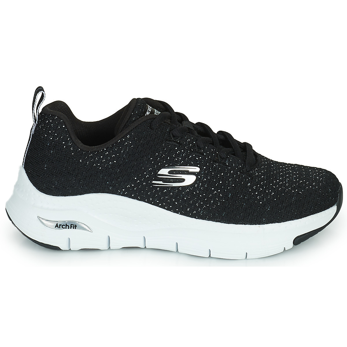 Skechers Arch Fit Ανδρικά Sneakers Μαύρα 149713-BKW | Skroutz.gr