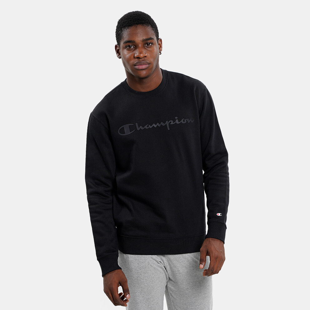 Champion Ανδρικό Φούτερ Μαύρο 218283-KK002 | Skroutz.gr