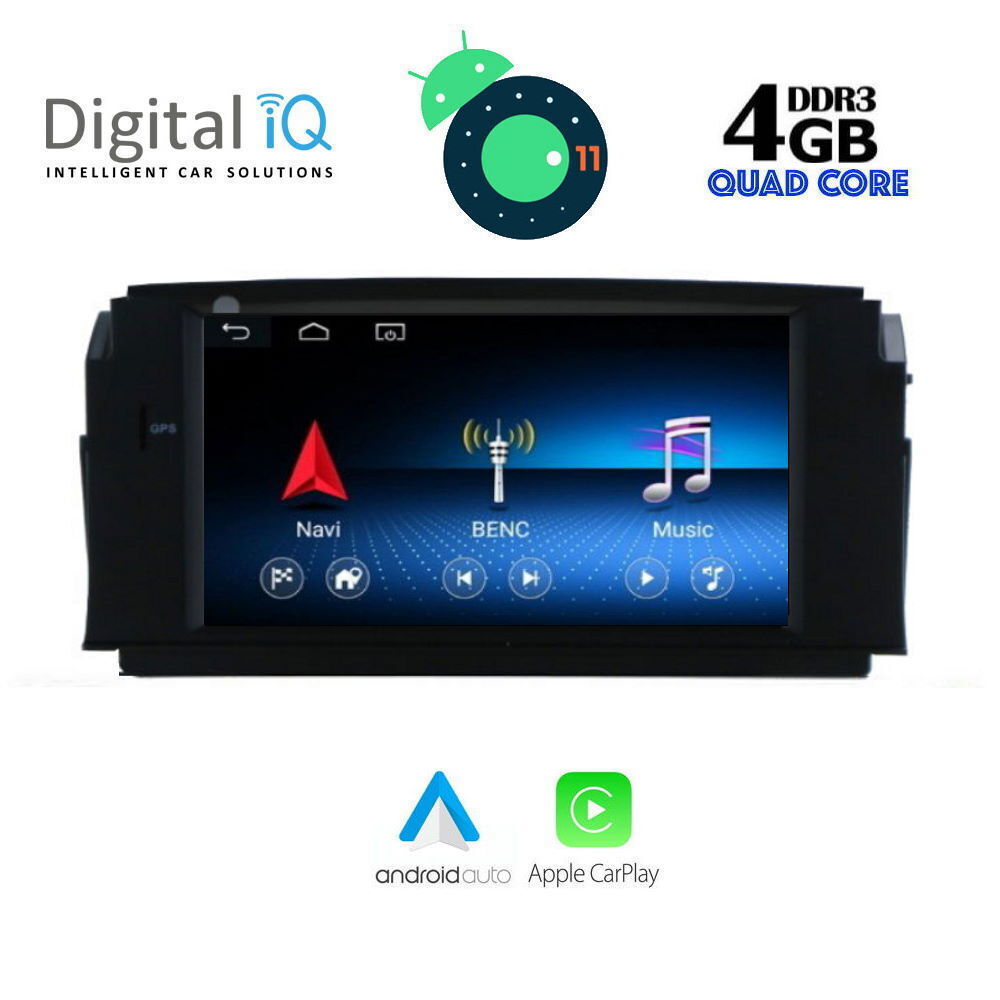 Digital IQ Ηχοσύστημα Αυτοκινήτου για Mercedes Benz C Class (Bluetooth ...