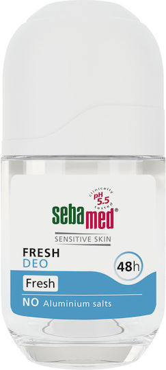 Sebamed Fresh Deodorant Αποσμητικό 48h σε Roll-On Χωρίς Αλουμίνιο 50ml ...