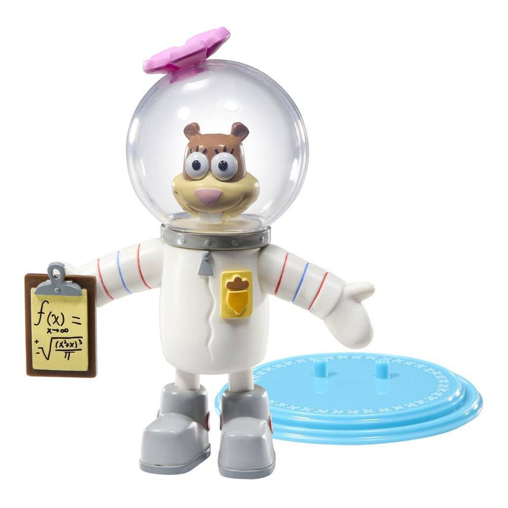 The Noble Collection SpongeBob SquarePants: Sandy Cheeks Bendyfigs ...