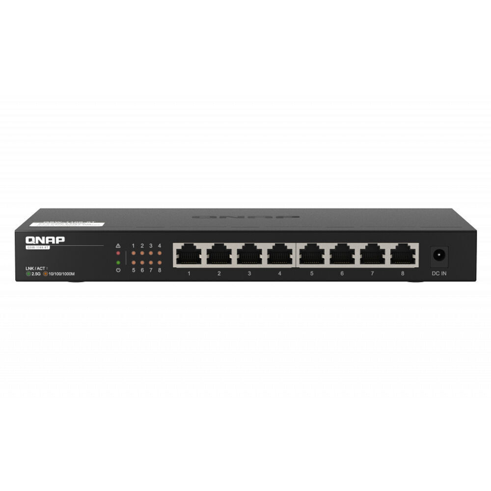 QNap QSW-1108-8T Unmanaged L2 Switch με 8 Θύρες Ethernet | Skroutz.gr