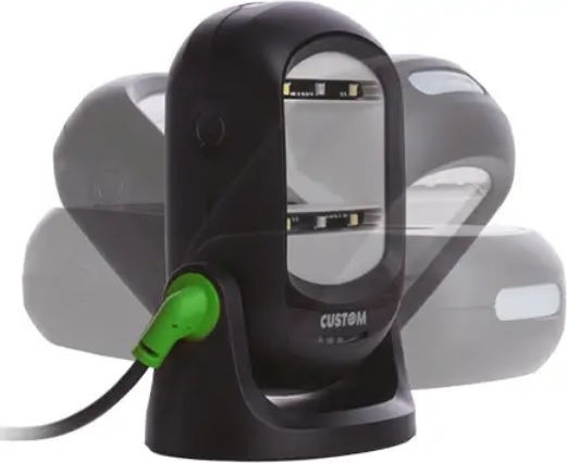 Custom Scanmatic SM600U QR Barcode & 2D Wired Presentation Scanner ...