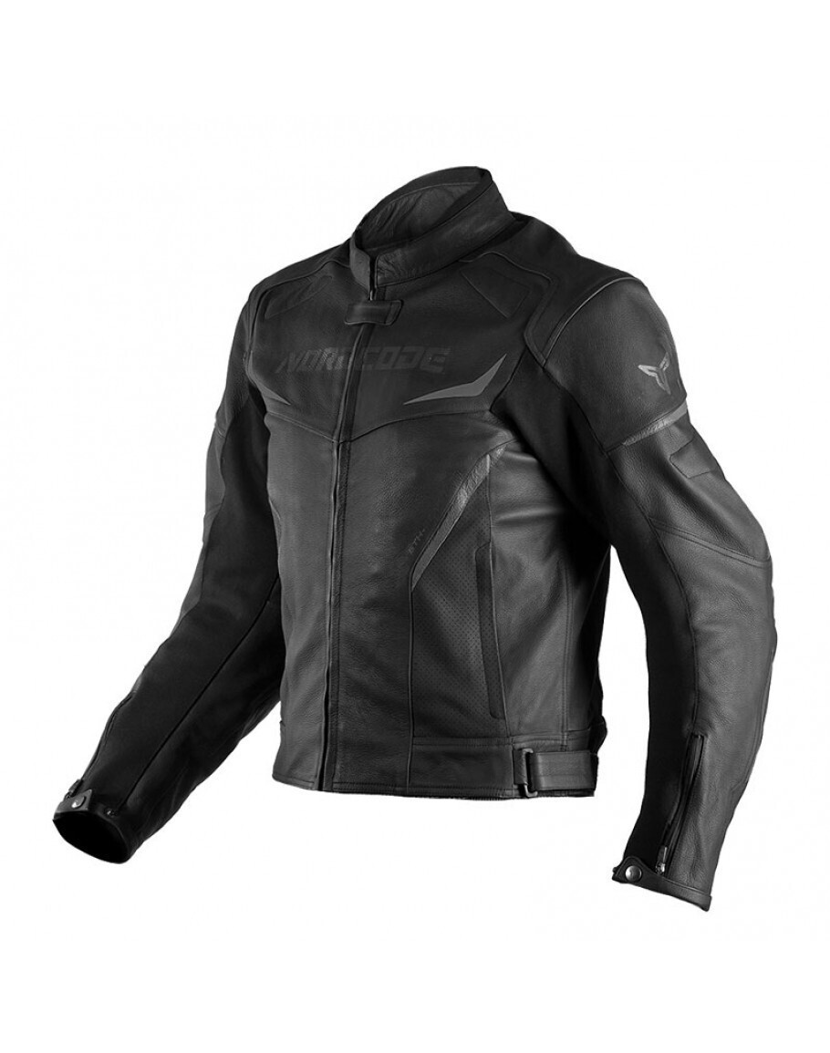 Nordcode Striker Ανδρικό Μπουφάν Μηχανής Δερμάτινο 4 Εποχών Μαύρο NOR000JAC258 | Skroutz.gr