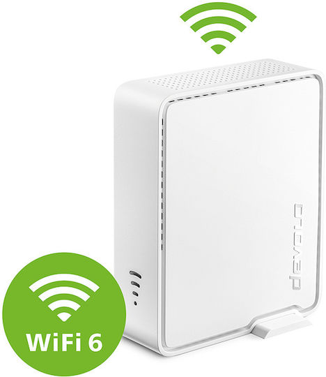Devolo WiFi 6 Repeater 5400 Mesh WiFi Extender Dual Band (2.4 & 5GHz ...