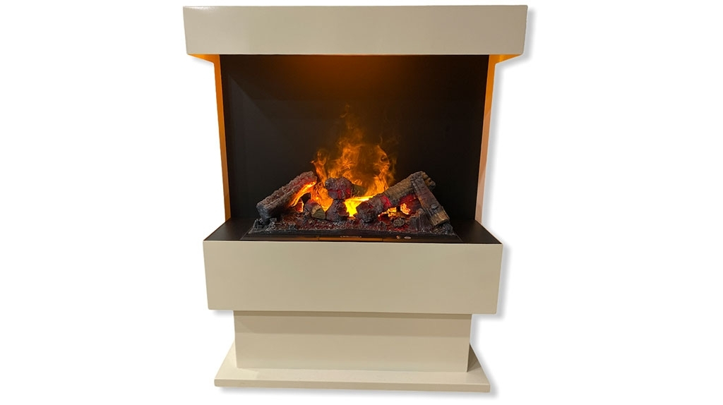 Dimplex Cassette 400/600 Metal Frame Επιδαπέδιο Ηλεκτρικό Τζάκι 125W ...