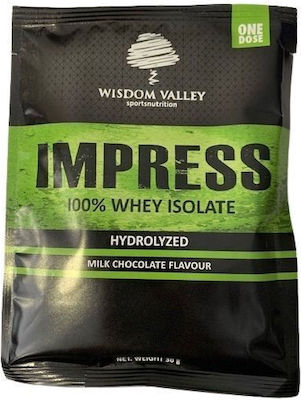 Wisdom Valley Impress 100% Whey Isolate Πρωτεΐνη Ορού Γάλακτος Χωρίς ...