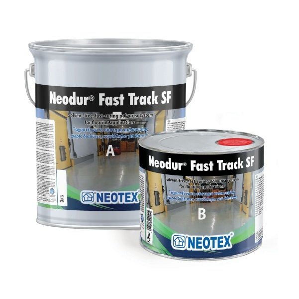 Neotex Fast Track SF A+B Επαλειφόμενο Στεγανωτικό 4.5kg Γκρι RAL 7035 ...
