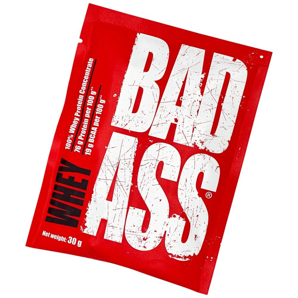Bad Ass Nutrition Whey Πρωτεΐνη Ορού Γάλακτος με Γεύση Βανίλια 30gr Skroutzgr