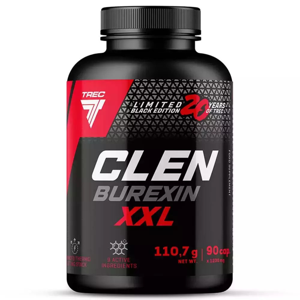 Trec Clen Burexin XXL Limited Black Edition 90 κάψουλες | Skroutz.gr