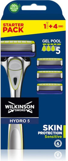 Wilkinson Sword Hydro5 Skin Protection Sensitive Ανταλλακτικές Κεφαλές ...
