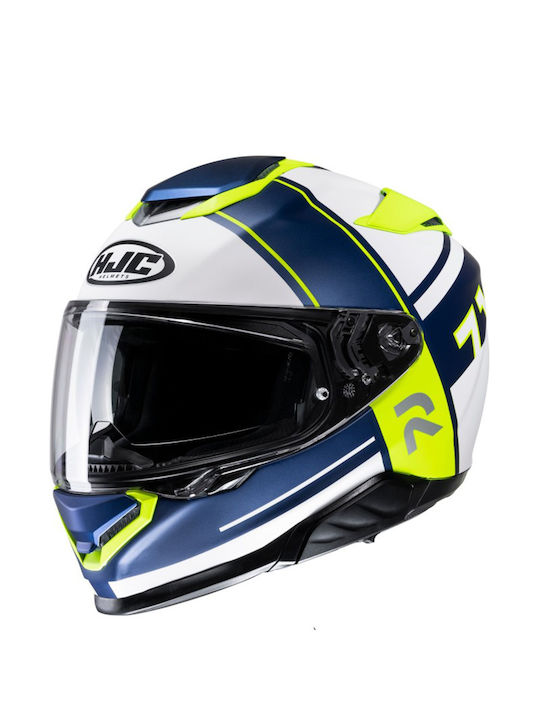 HJC Rpha 71 Zecha MC3HSF Κράνος Μηχανής Full Face με Sunvisor | Skroutz.gr