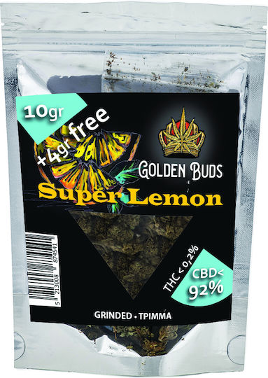 Golden Buds Super Lemon Ανθός Κάνναβης με 92% CBD 14gr | Skroutz.gr