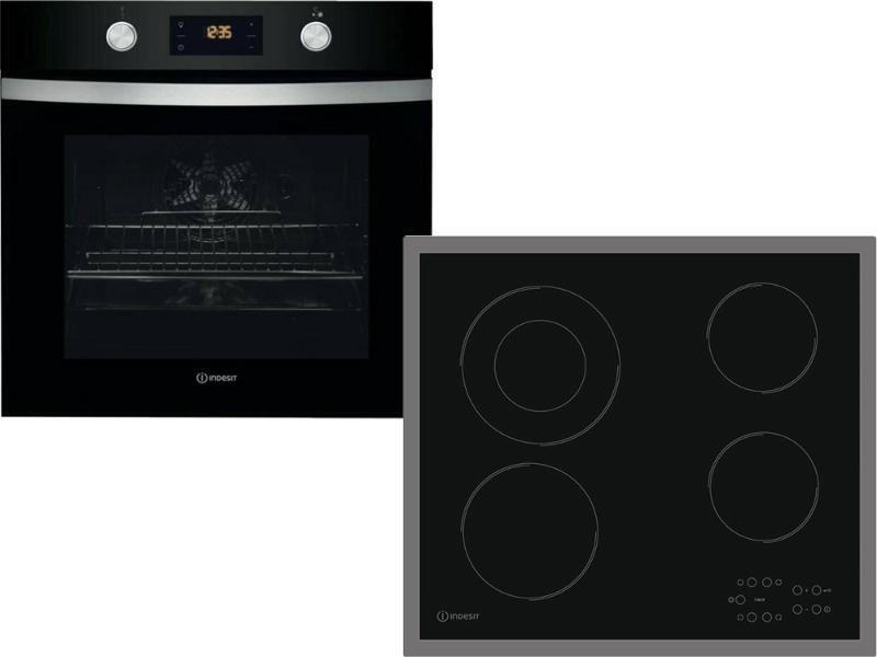 Indesit IFW 4841 JC BL + RI 261 X Φούρνος άνω Πάγκου 71lt με Κεραμικές ...