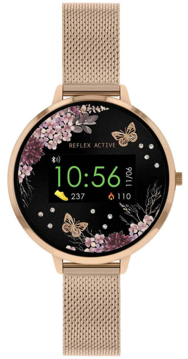Reflex Active Series 03 38mm Smartwatch (Rose Gold Garden) | Skroutz.gr