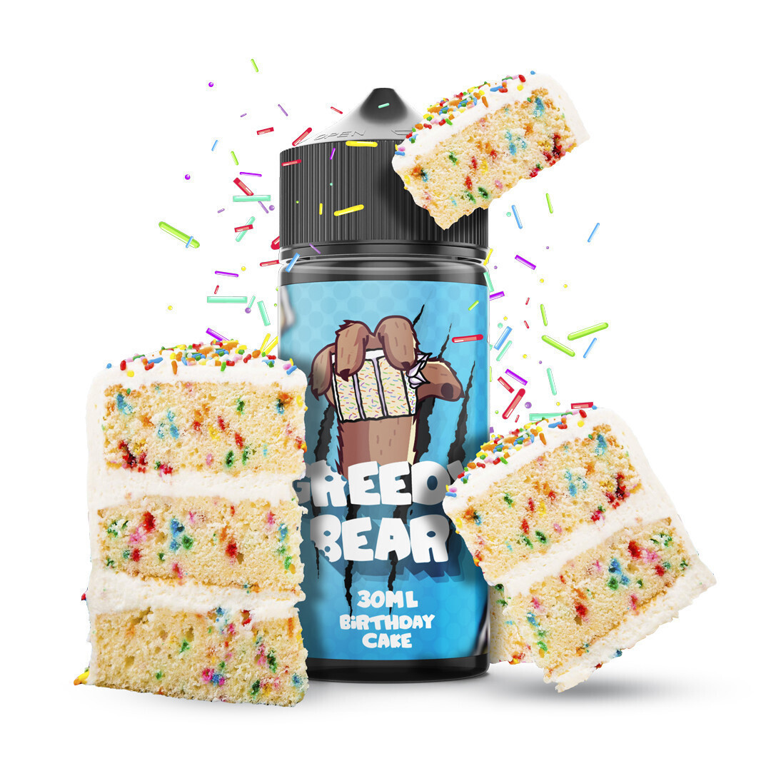 Vape Distillery Flavor Shot Greedy Bear Birthday Cake 30ml/120ml ...