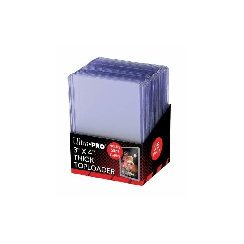 Ultra Pro Toploader 3 x 4" Action Packed 55PT Toploader 25 Pieces ...