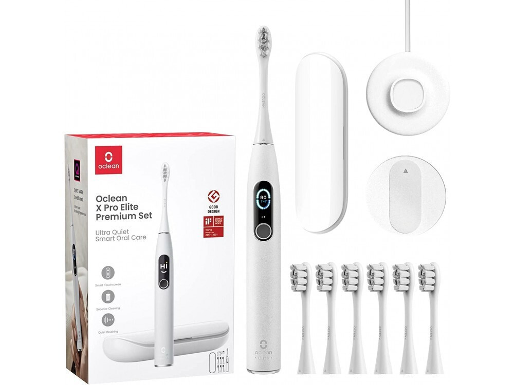 OClean X Pro Elite Premium Set Ηλεκτρική Οδοντόβουρτσα με Χρονομετρητή ...