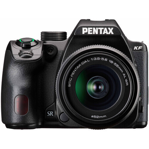 Pentax DSLR Φωτογραφική Μηχανή KF Crop Frame Kit (18-55 WR) Black ...